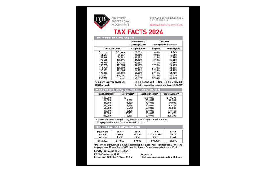 Tax Facts Card – 2024 - DJB Chartered Professional AccountantsDJB ...